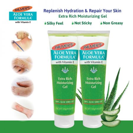 PALMER’S Aloe Vera Formula with Vitamin E Extra Rich Moisturizing Gel ...